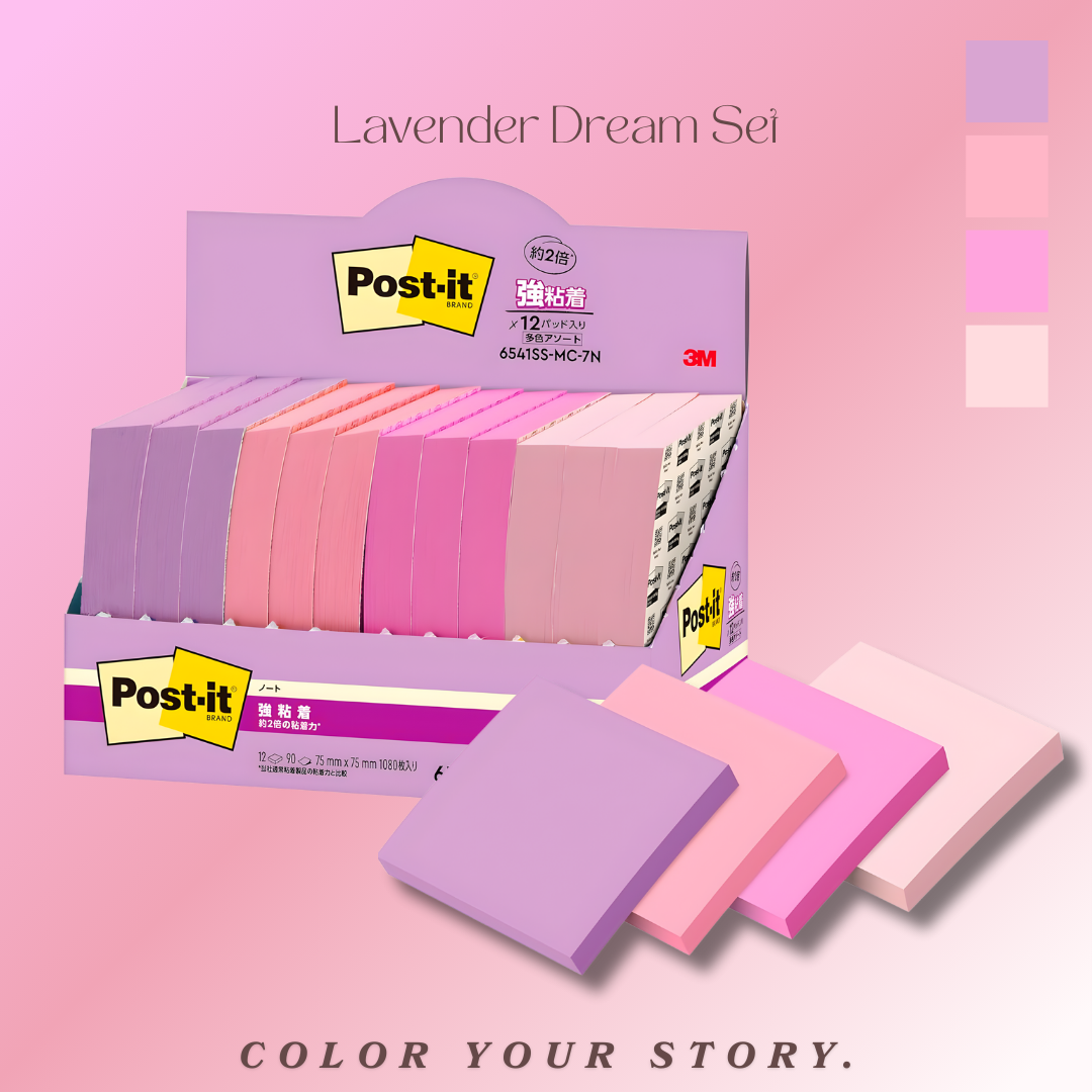 [SG] Post-It 75 x 75mm Super Sticky Notes | 90 Sheets x 12 Pads [Everg ...